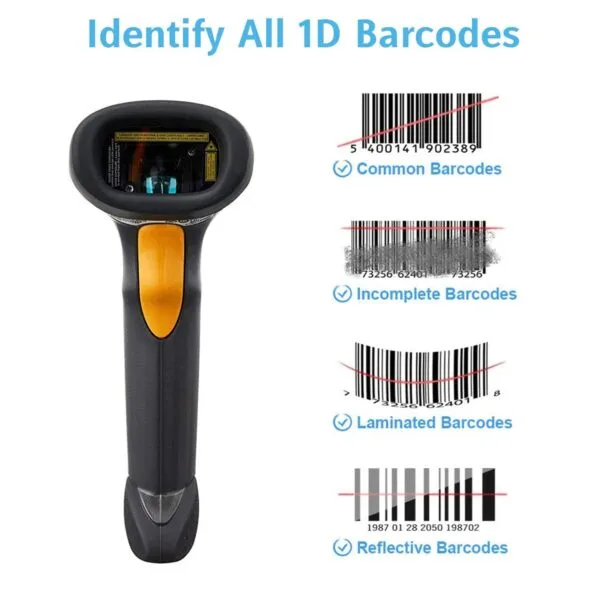 Symbol LS2208 Barcode Scanner for 1D Scanning